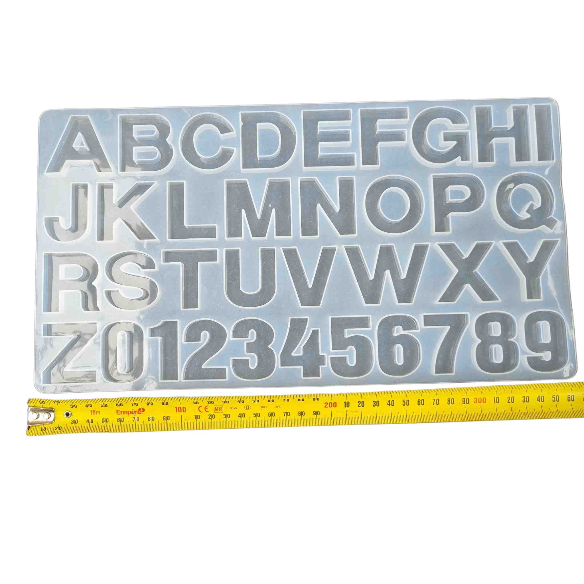 Alphabet Silicone Mould | Serenity Hill Designz